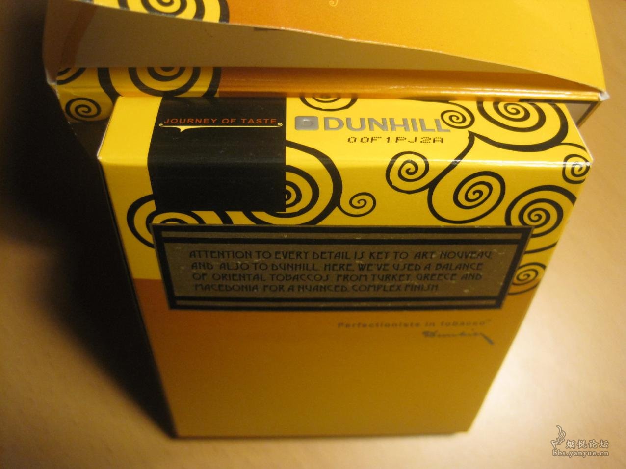 朋友送的DUNHILL - 香烟漫谈 - 烟悦网论坛