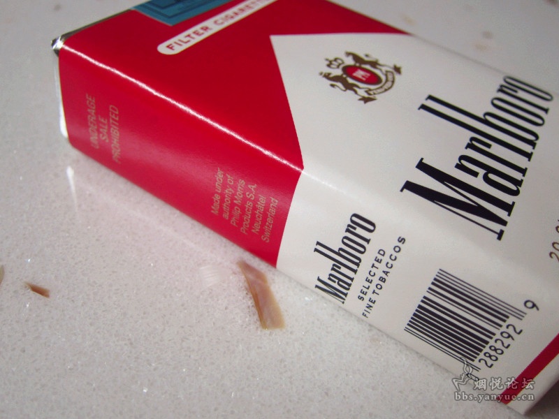 差强人意的一款万，品尝世界名烟万宝路系列之十五——GCC免税软红万 - 香烟漫谈 - 烟悦网论坛