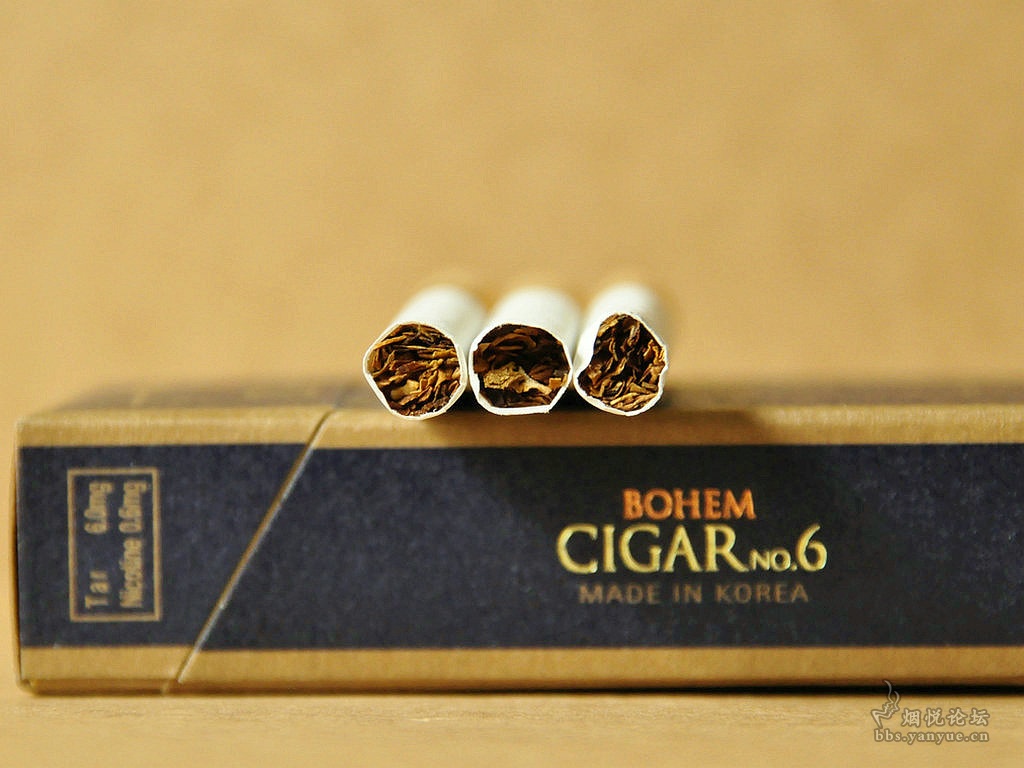 闻香识烟 品味之旅：BOHEM（CIGAR NO.6） - 香烟漫谈 - 烟悦网论坛