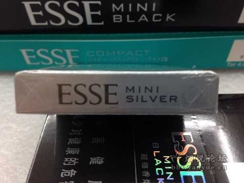 中免版：韩国ESSE爱喜 mini silver - 香烟漫谈 - 烟悦网论坛