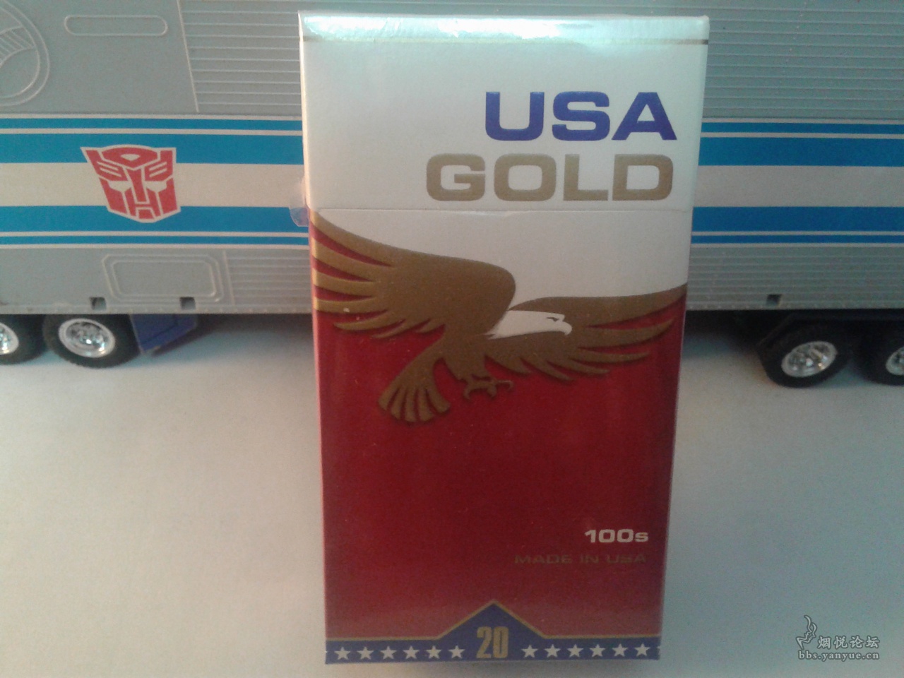 100S美免USA GOLD - 香烟漫谈 - 烟悦网论坛