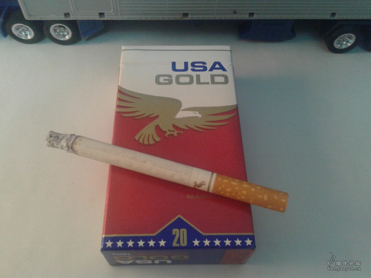 100S美免USA GOLD - 香烟漫谈 - 烟悦网论坛