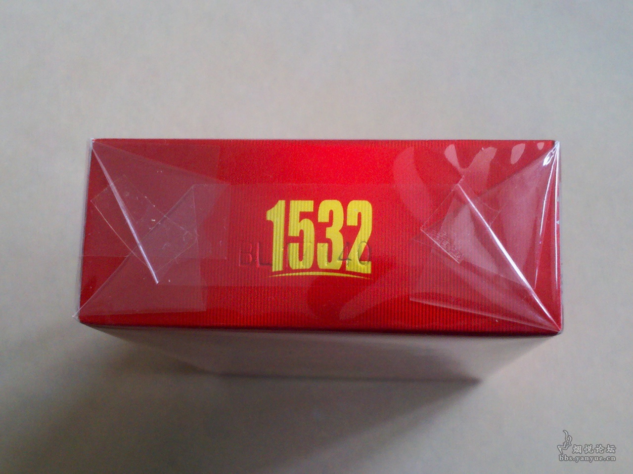 硬红泰山（1532）烟标 - 烟标天地 - 烟悦网论坛