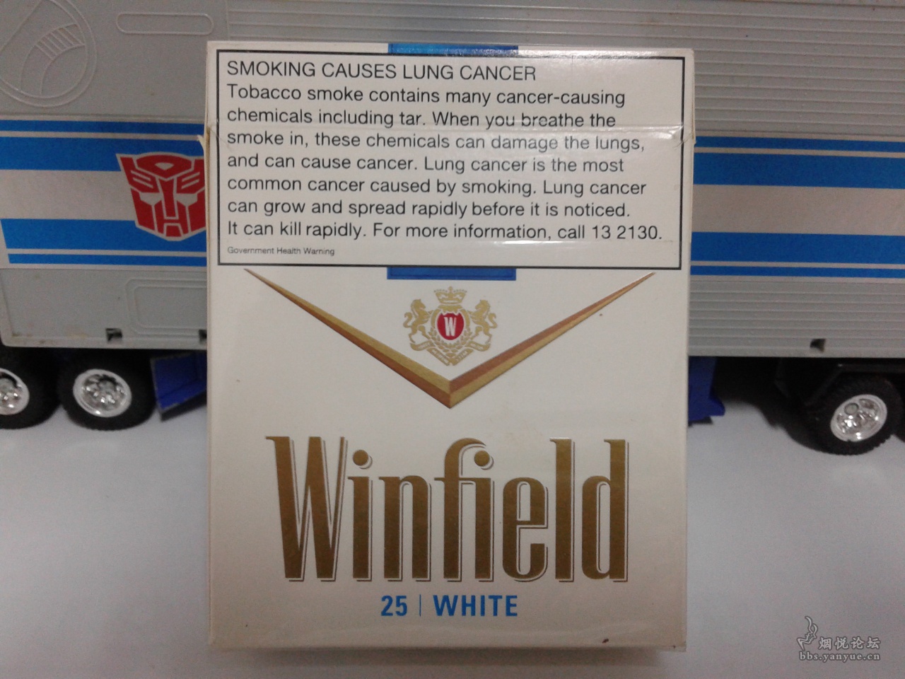 老版25支装澳大利亚版白色Winfield 3D标 - 烟标天地 - 烟悦网论坛