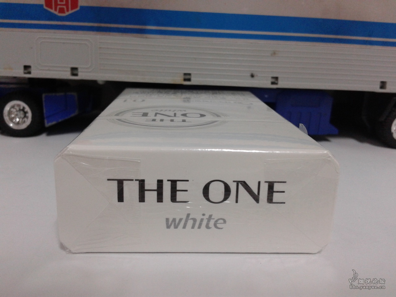 韩免THE ONE （ white0.1）实物3D标 - 烟标天地 - 烟悦网论坛