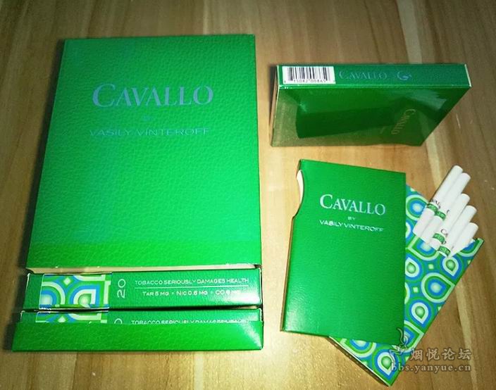 这是什么烟谁知道？ Cavallo - 香烟漫谈 - 烟悦网论坛