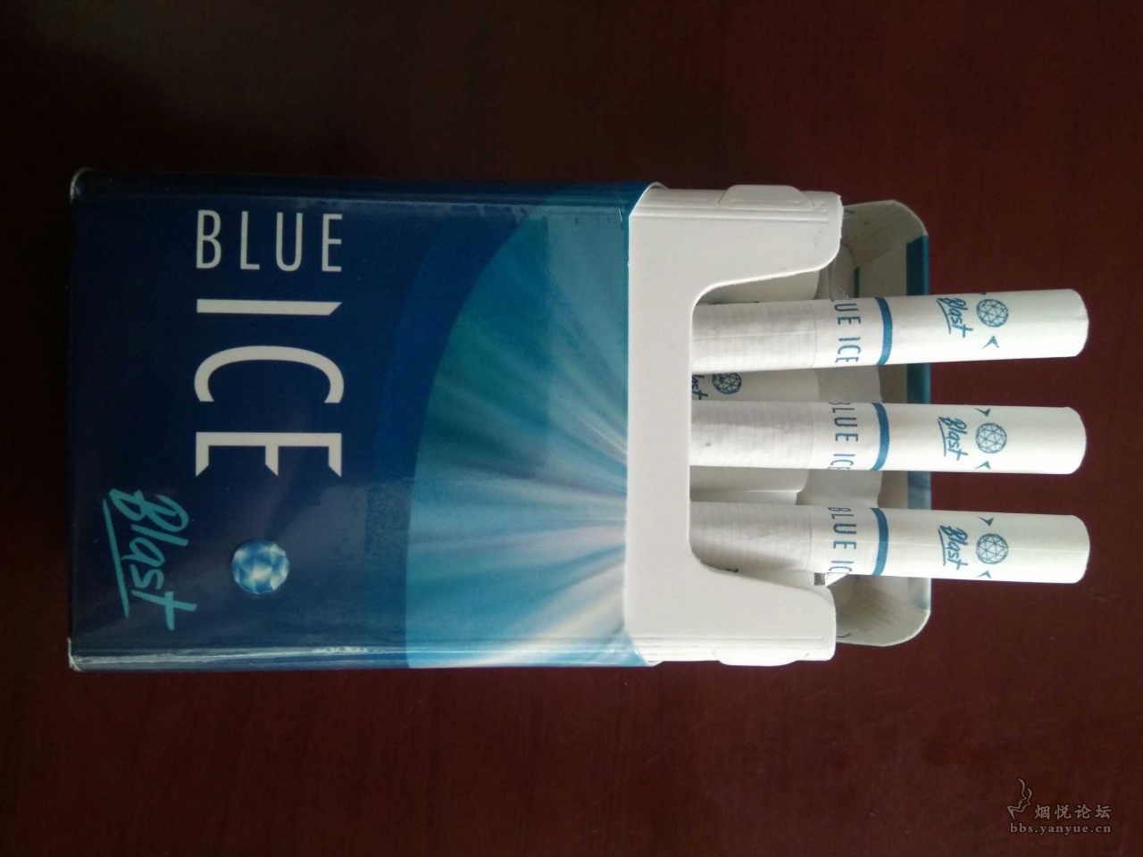 日本冰蓝ICE爆珠 - 香烟品鉴 - 烟悦网论坛