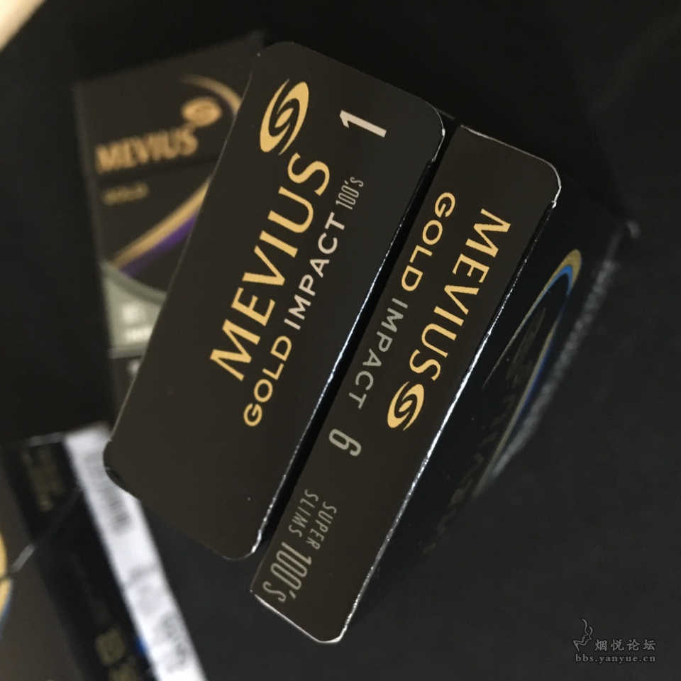 日税Mevius Gold全系列 - 香烟漫谈 - 烟悦网论坛