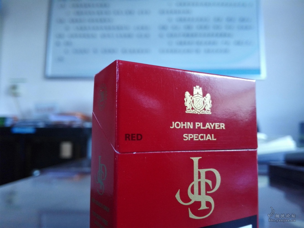 （免税版）JPS（JOHN PLAYER SPECIAL）硬红 - 香烟漫谈 - 烟悦网论坛