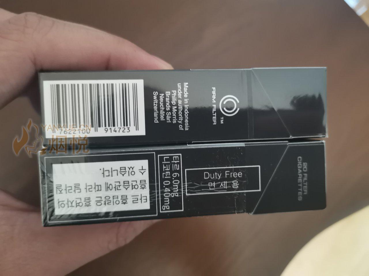 韩免黑绿万 6mg BJ码 印尼产 Marlboro BLACK FRESH - 香烟漫谈 - 烟悦网论坛