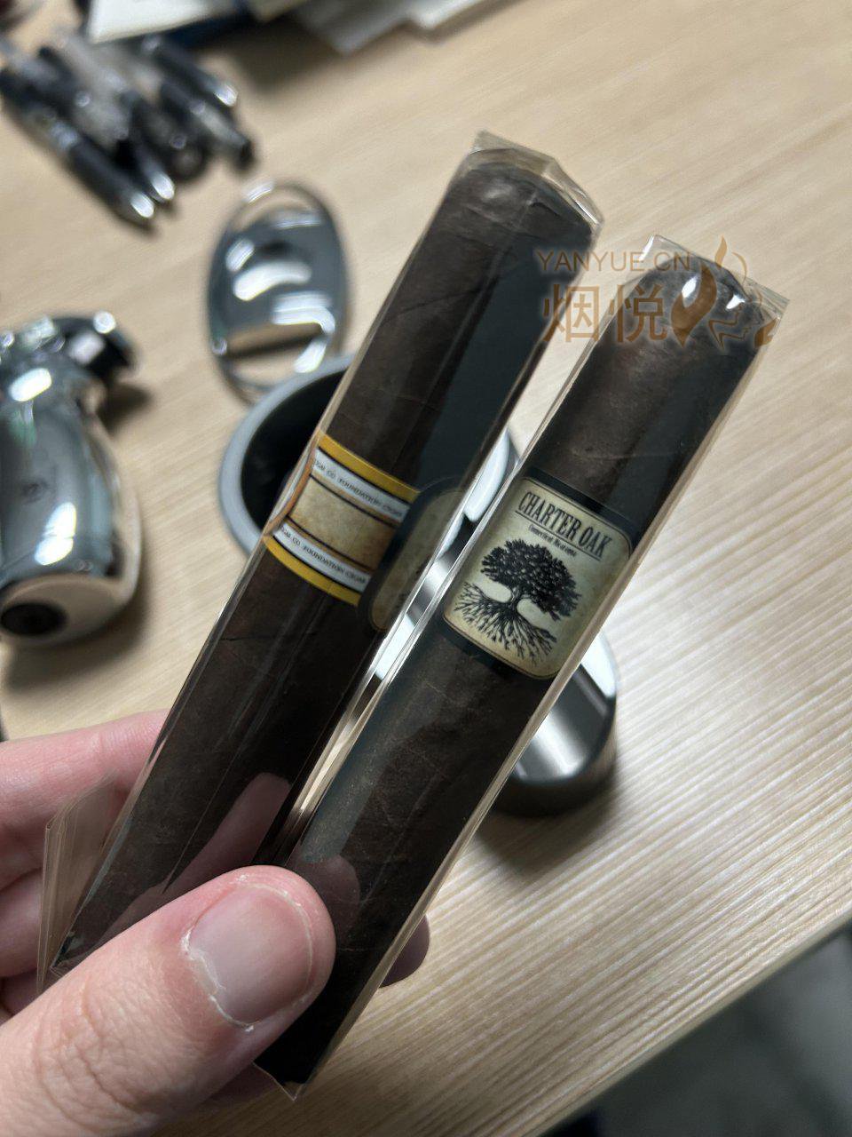 Odo瞎品品1：Foundation Cigar Company: Charter Oak Maduro Rothschild Cigars ...