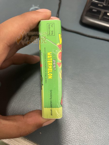 ZEST WATERMELON Capsule 香烟正品价格表，真伪鉴别口感评测各地价格多少钱 [香烟信息-烟悦网]