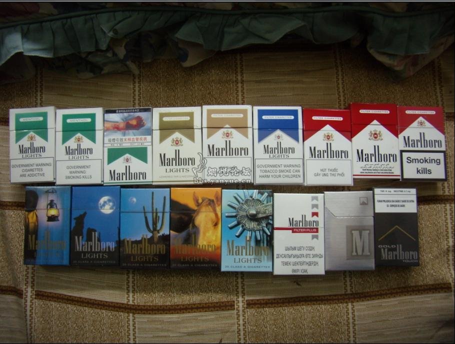 我蓄噶marlboro!!!!!多图！！！5号新增港版奔马红白万 - 香烟漫谈 - 烟悦网论坛