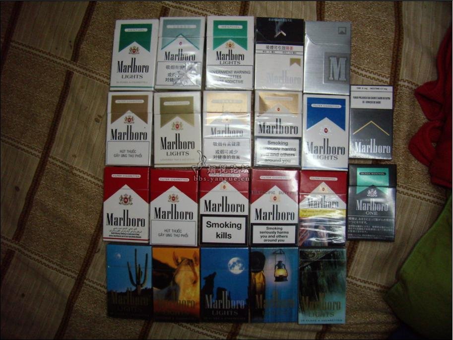 我蓄噶marlboro!!!!!多图！！！5号新增港版奔马红白万 - 香烟漫谈 - 烟悦网论坛