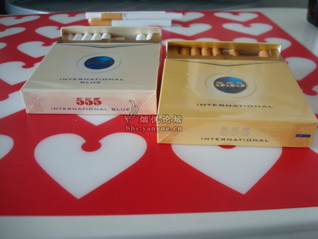 破五大餐——555国际PK555国际蓝尚 - 香烟漫谈 - 烟悦网论坛