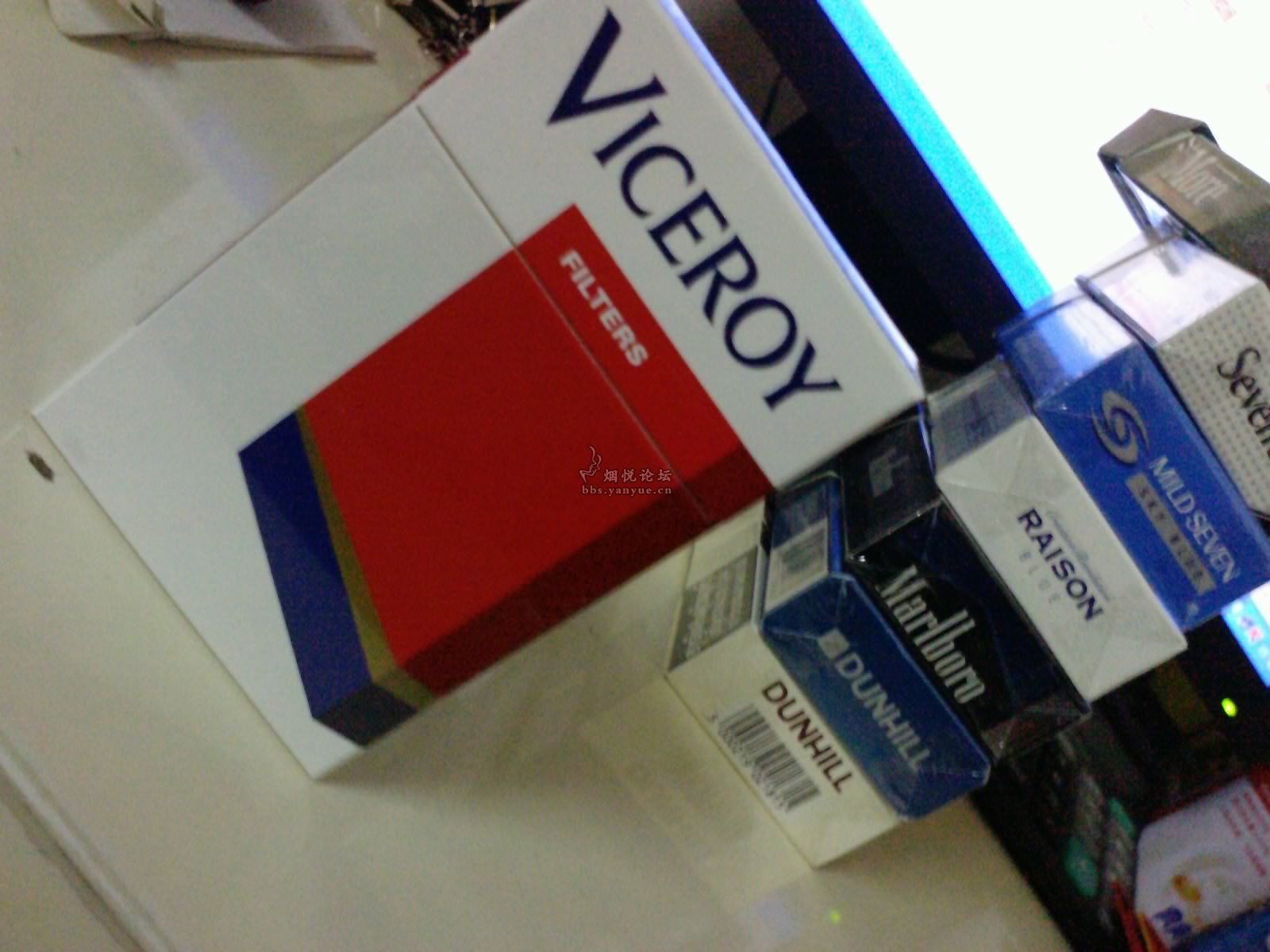 今天在小店淘到的古董....VICEROY FILTERS. - 香烟品鉴 - 烟悦网论坛