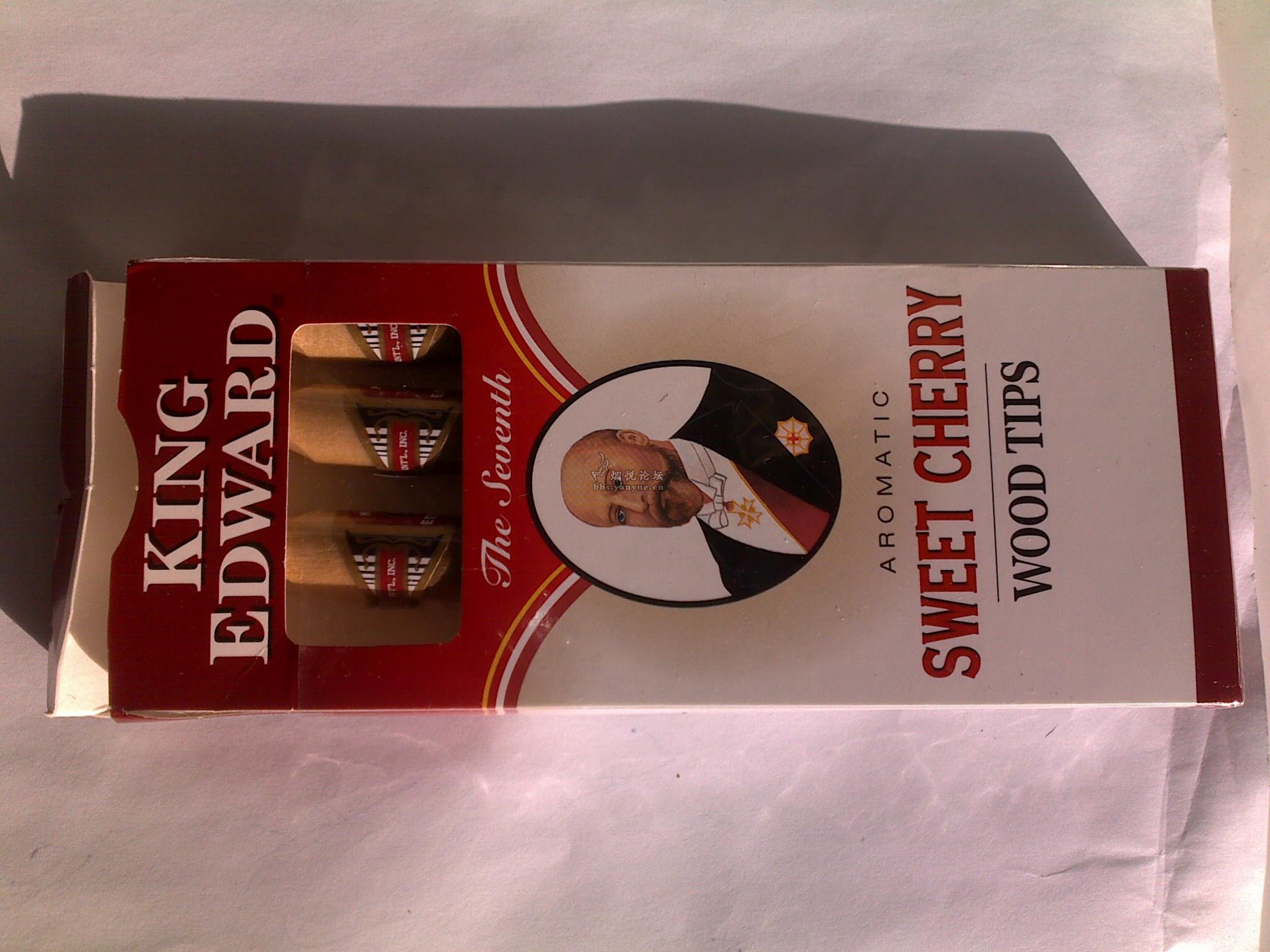 图析King Edwards Sweet Cherry wood tips - 雪茄交流 - 烟悦网论坛