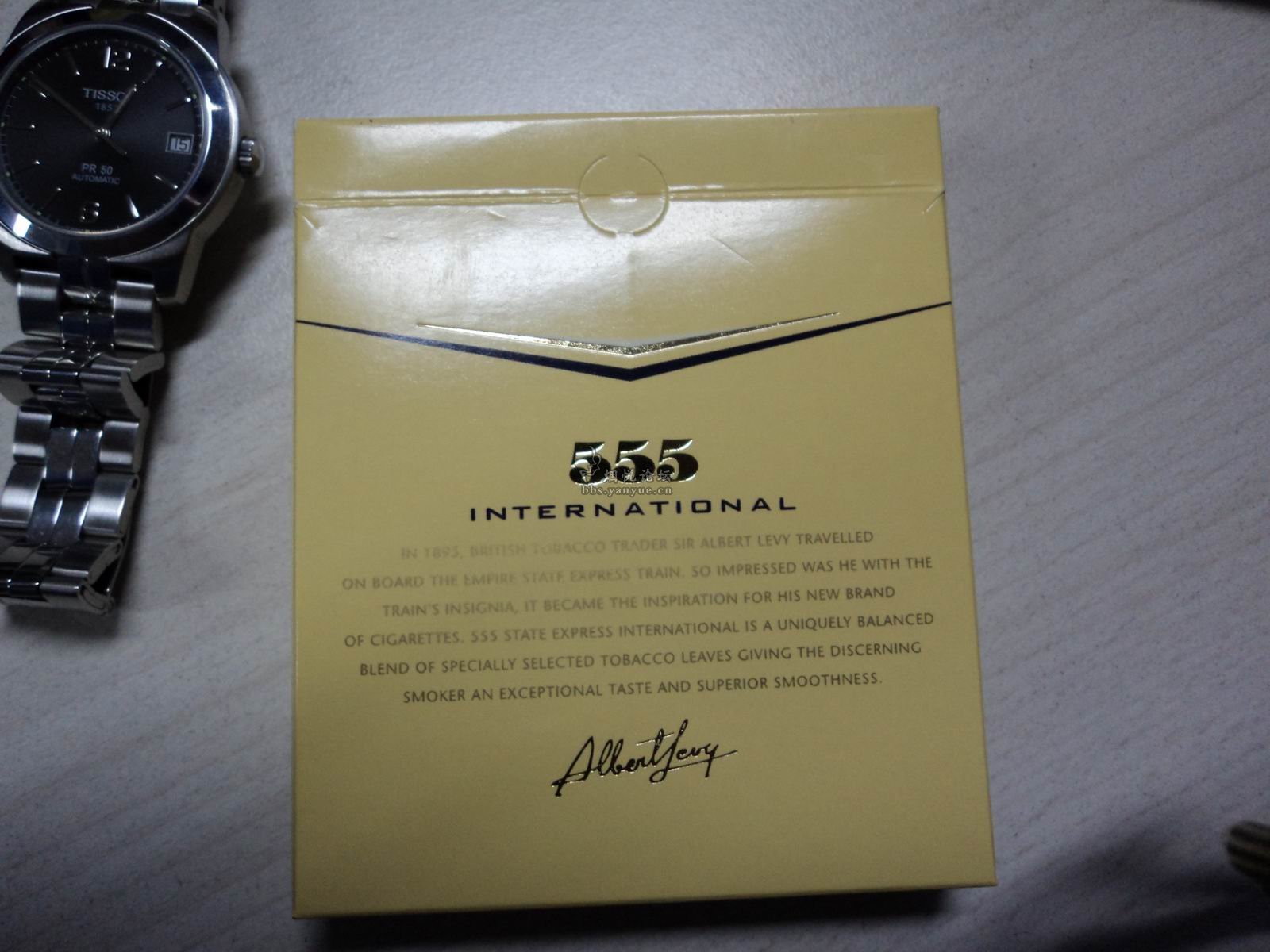 老版本 国际555 - 香烟漫谈 - 烟悦网论坛