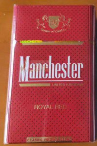 Manchester United Kingdom Royal Red 香烟正品价格表，真伪鉴别口感评测各地价格多少钱 [香烟信息-烟悦网]