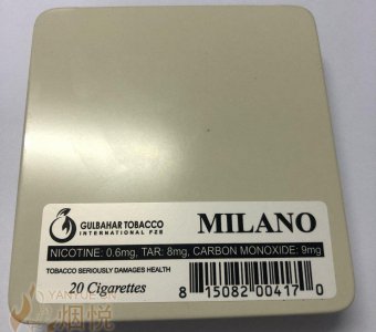 MILANO 20 Signatures 香烟正品价格表，真伪鉴别口感评测各地价格多少钱 [香烟信息-烟悦网]