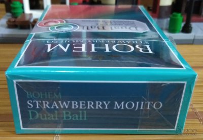 BOHEM STRAWBERRY MOJITO Dual Ball 香烟正品价格表，真伪鉴别口感评测各地价格多少钱 [香烟信息-烟悦网]