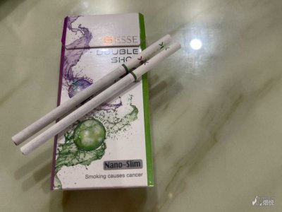 Esse Double Shot 3 flavor option Nano Slim 香烟正品价格表，真伪鉴别口感评测各地价格多少钱 [香烟 ...