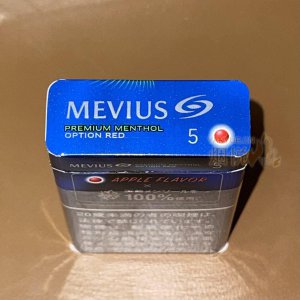 MEVIUS PREMIUM MENTHOL OPTION RED 5mg APPLE FLAVOR(Japan Duty Free) 香烟 ...