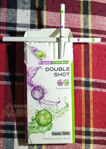 Esse Double Shot 3 flavor option Nano Slim 香烟正品价格表，真伪鉴别口感评测各地价格多少钱 [香烟 ...